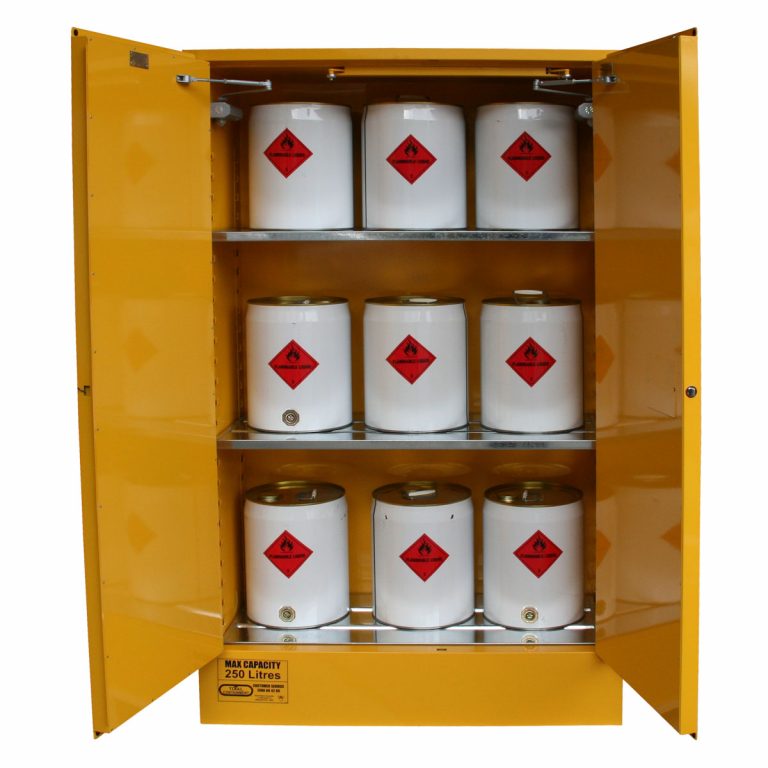 Flammable Liquids Storage Cabinets | Spill Station Australia